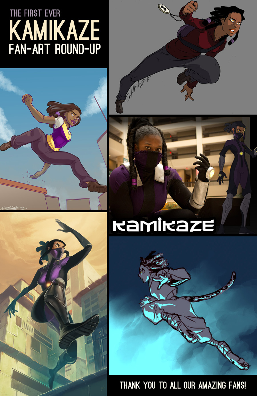 Fan-Art Roundup #1 - Kamikaze